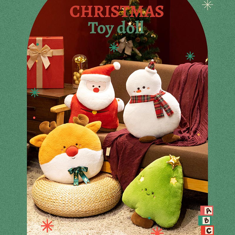 商品情報キーワードぬいぐるみ サンタクロース クリスマスツリー トナカイ スノーマン 雪だるまマスコット人形 TOY 4タイプ選べる プレゼント 贈り物 ギフト クリスマスプレゼント 雑貨 Xmas 40cm素材ポリエステル/PP綿サイズ約...