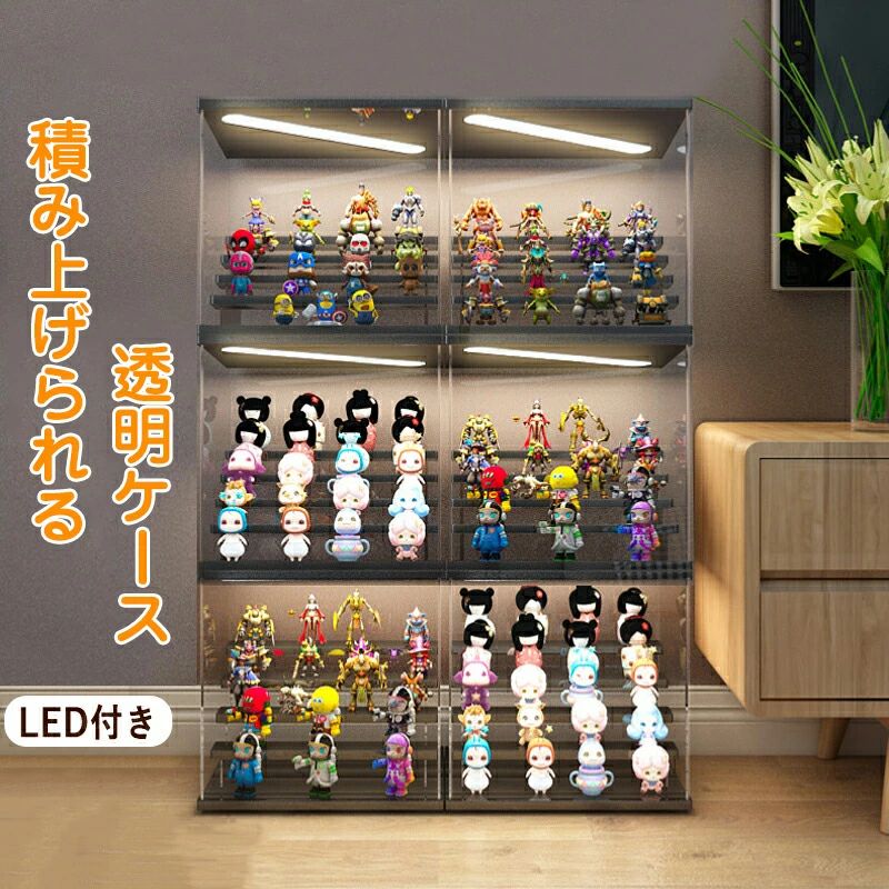 商品情報 サイズ： 1段仕切りケース：32×12×22.5cm 2段仕切りケース：32×18×26.5cm 3段仕切りケース：32×26×30.5cm 4段仕切りケース：32×32×33.5cm 素材：アクリル セット内容：商品本体のみ 生...