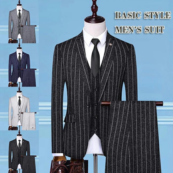商品詳細 商品内容 3点セット：ジャケット+ベスト+ズボン 商品特徴 ・場合：結婚式、宴会、成人の日、通勤、旅行、カジュアル、日常、デート ・ビジネスからパーティーシーンまで、こだわりのトレンドスタイルで 　大人の男をスタイリッシュに彩るス...