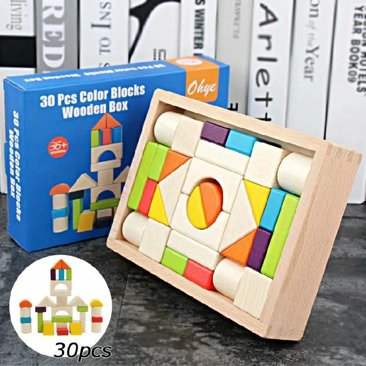 商品説明商品内容子供おもちゃ（30pcs）素材天然木 /その他生産国中国サイズ写真をご参考ください 平置き採寸になります。実際のサイズとは誤差が出る場合がございますので、参考サイズとしてご覧ください。注意書き商品写真は、できる限り現品を再現...