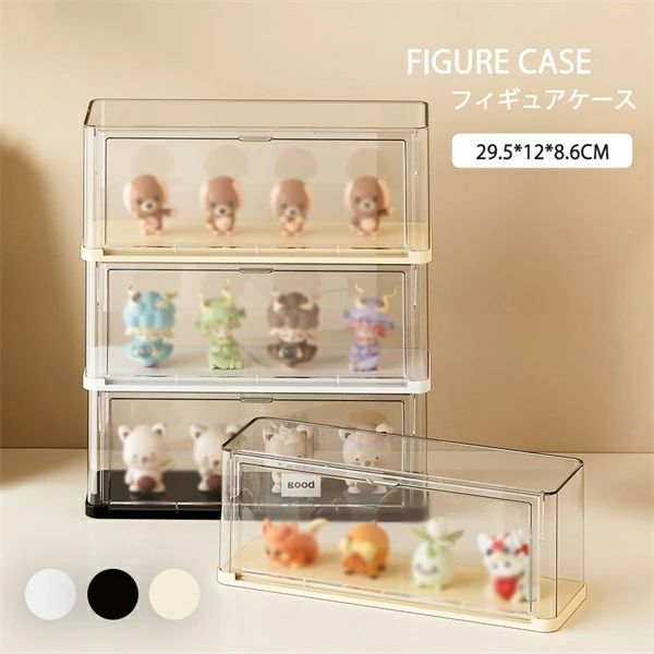 商品詳細 商品内容：フィギュアケース 素材：ABS、PETなど 生産国：中国 ！！！フィギュアのブランドやキャラクターの特許を侵さないため、載せた写真のあるところをぼやかします。 ★前開きの扉が付きで、フィギュアの取り出しが便利！ ★本体の...