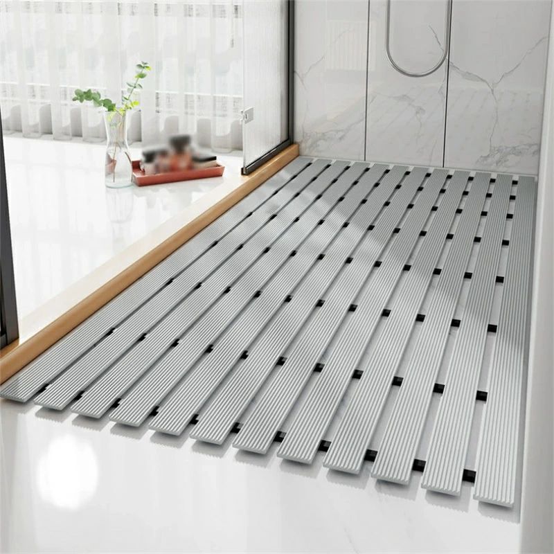 メイン素材：PVC 素材：PVC　サイズ：約43*61cm 61*61cm 61*90cm 61*122cm 本製品の素材はPVC（塩ビ）に比べると、軽くて柔らかい、人間と環境にも優しいです。 丈夫や柔軟環境安全材料から作られた豪華なバスマ...