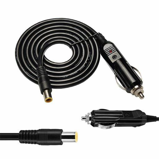 このDC7909(8mm)インターフェースを備えた車載充電器は、DC7909(8mm)インターフェースを備えたすべてのポータブル電源を充電できあす。 【接続部分サイズ】内径:2.1mm外径:5.5mm長さ:1.5m。 【高品質材料】線材には...