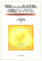 ■ISBN/JAN:9784623069699★日時指定・銀行振込をお受けできない商品になります商品情報商品名「関係」からみる乳幼児期の自閉症スペクトラム　「甘え」のアンビヴァレンスに焦点を当てて　小林隆児/著フリガナカンケイ　カラ　ミル　...