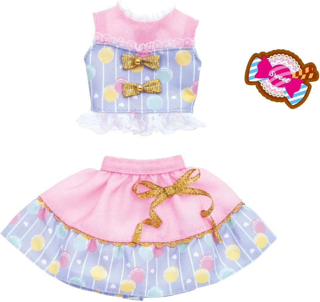 原宿ガールズスクールシリーズ♪ スウィーツイメージの甘いテイストのコーデドレスセット。
