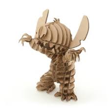 d-torso ミニチュアシリーズは段ボール素材のペーパー・クラフトです。はさみやカッター、接着剤を使わずに組み立てる事ができます。