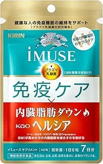 □商品説明 ●免疫と内臓脂肪が気になる方に。 ●6粒にプラズマ乳酸菌1000億個と、コーヒー豆由来クロロゲン酸類267mgを配合。 【保健機能食品表示】 届出表示：本品には、プラズマ乳酸菌(L.lactis strain Plasma)が含...