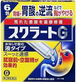 □商品説明 ●水なしで飲む液タイプ ●有効成分を荒れた患部に直接届けます。 ●スーッとした爽快感がすばやく広がります。 ●痛みのもと(粘膜の荒れた患部)を直接保護・修復します スクラルファートが荒れた患部に直接貼りついて、胃酸などの攻撃から...