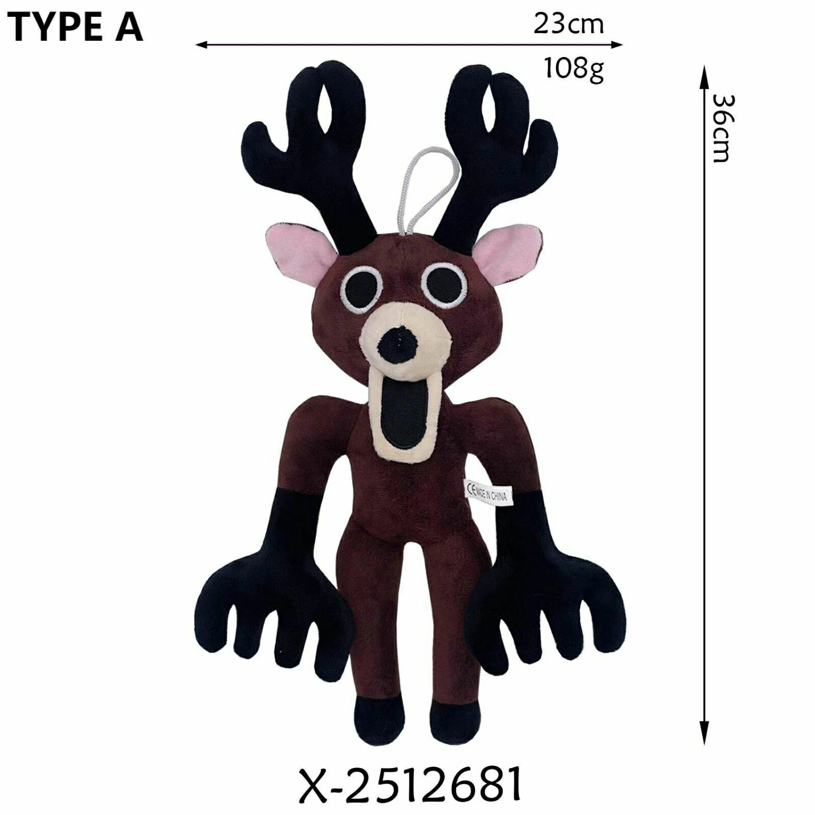 超流行り中のロブロックスの99日生き残る(99 Nights in the Forest）からシカのぬいぐるみが登場しました！ 新品未使用・送料無料！ ※寸法は素人採寸ですので若干誤差がある場合がございます。 ※簡易梱包での発送となります。...