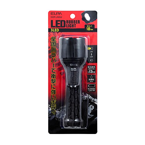 【商品名】ELPA(エルパ) LEDラバーライト 18lm 単3形2本 DOP-LR252【メーカー名】ELPA【メーカー型番】【ブランド名】ELPA【商品説明】ELPA(エルパ) LEDラバーライト 18lm 単3形2本 DOP-LR25...