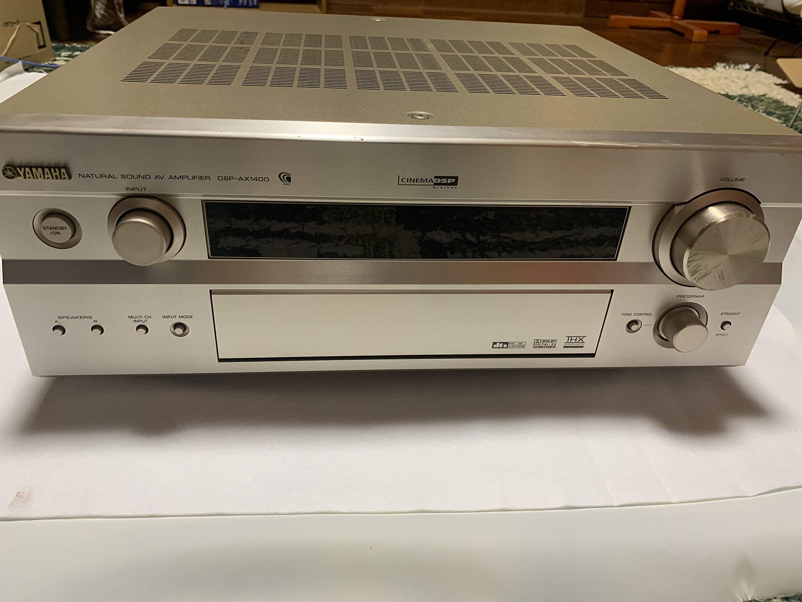 【メーカー名】ヤマハ(YAMAHA)【メーカー型番】【ブランド名】ヤマハ(YAMAHA)【商品説明】YAMAHA DSP-AX1400N AVアンプ・画像はイメージ写真ですので付属品など画像の通りではないこともございます。　付属品については...