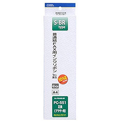 【メーカー名】オーム(OHM)【メーカー型番】【ブランド名】オーム（OHM）【商品説明】FAXインクリボン S-BR OA-FRS46S-BR・画像はイメージ写真ですので付属品など画像の通りではないこともございます。　付属品については商品タ...