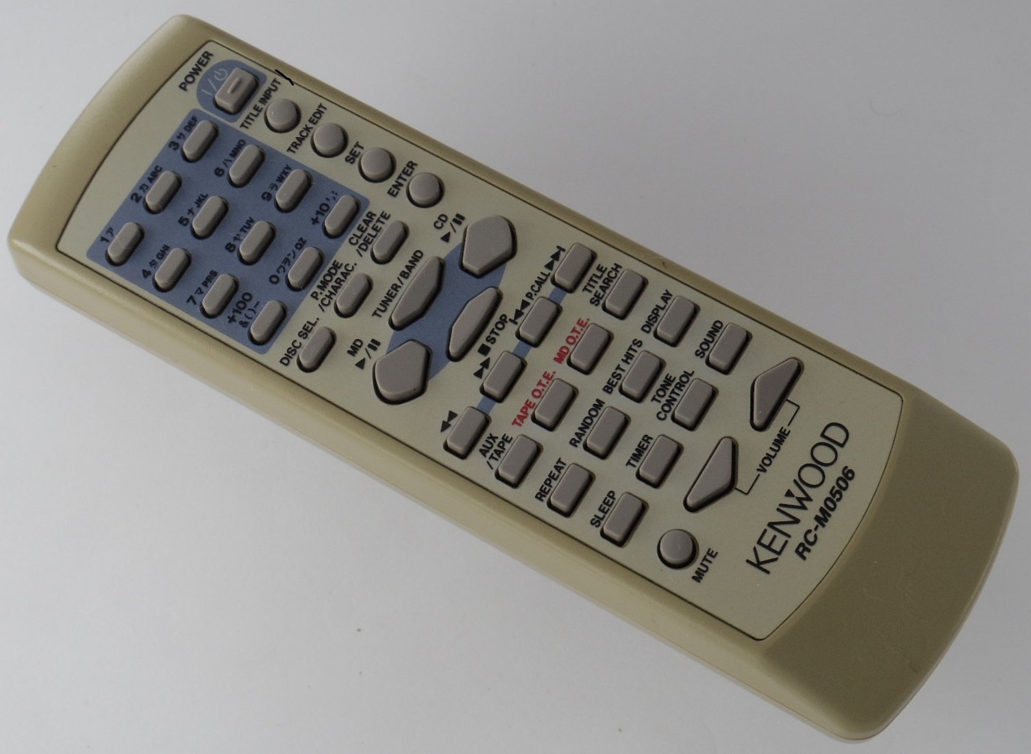 【メーカー名】ケンウッド【メーカー型番】【ブランド名】ケンウッド(KENWOOD)【商品説明】ケンウッド オーディオリモコン RC-M0506・画像はイメージ写真ですので付属品など画像の通りではないこともございます。　付属品については商品タ...