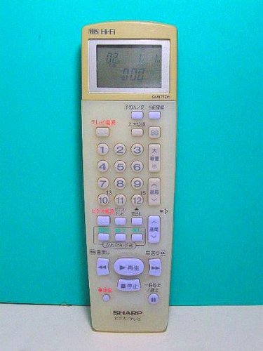 【メーカー名】【メーカー型番】【ブランド名】シャープ(SHARP)【商品説明】シャープ ビデオリモコン GA017TEV1・画像はイメージ写真ですので付属品など画像の通りではないこともございます。　付属品については商品タイトルに記載がない場...