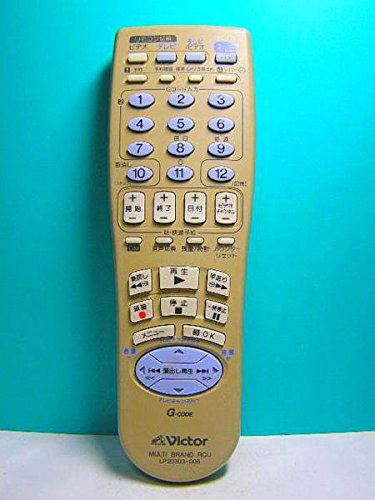 【メーカー名】JVC【メーカー型番】【ブランド名】JVCケンウッド【商品説明】JVC ビデオリモコン LP20303-006・画像はイメージ写真ですので付属品など画像の通りではないこともございます。　付属品については商品タイトルに記載がない...