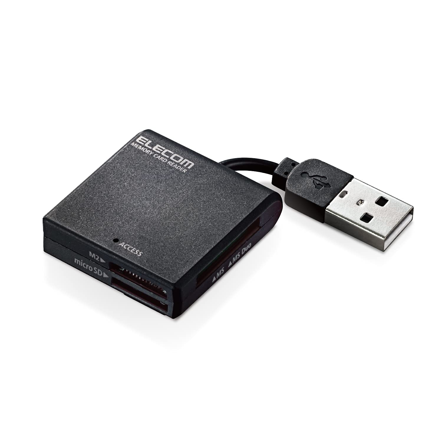 【メーカー名】エレコム(ELECOM)【メーカー型番】【ブランド名】エレコム(ELECOM)【商品説明】エレコム メモリリーダライタ ケーブル固定 SD+MS対応 ブラック MR-K009BK・画像はイメージ写真ですので付属品など画像の通り...
