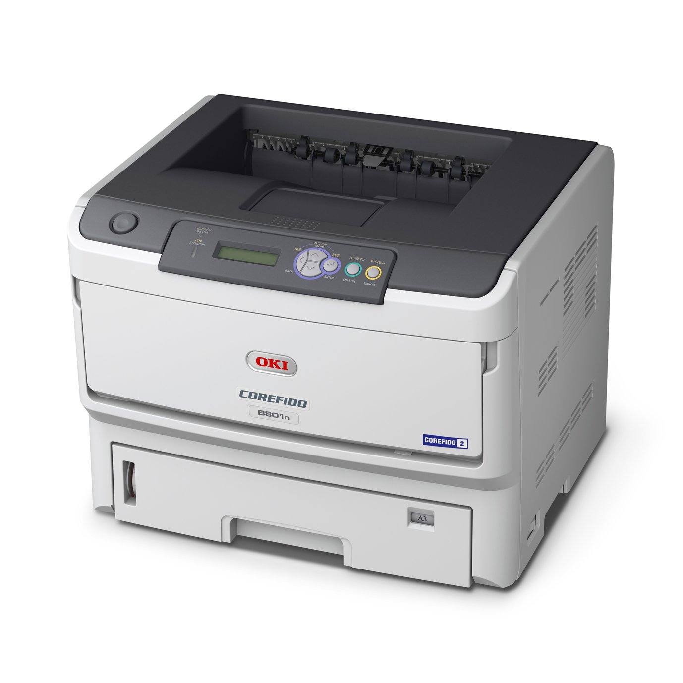 【メーカー名】沖データ【メーカー型番】【ブランド名】Oki Data【商品説明】OKI B801n A3モノクロプリンタ COREFIDO2 B801N・画像はイメージ写真ですので付属品など画像の通りではないこともございます。　付属品につい...