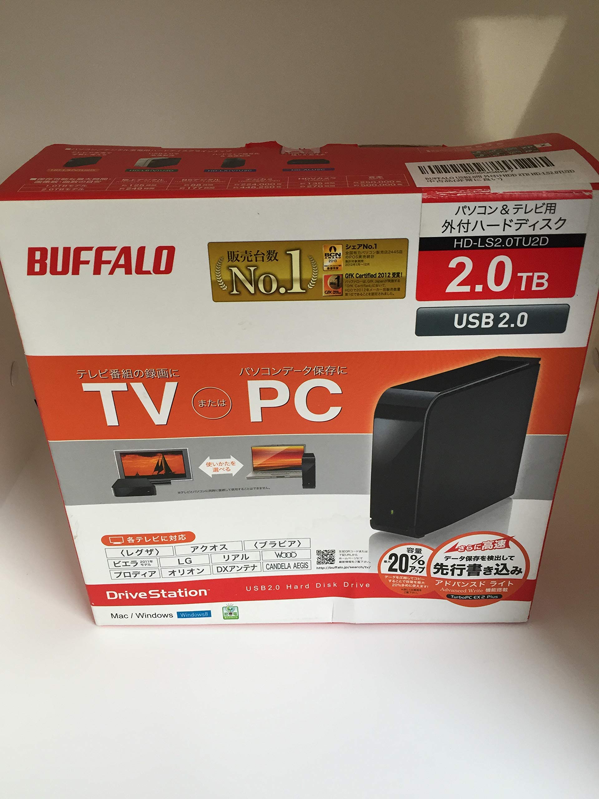 【メーカー名】バッファロー【メーカー型番】【ブランド名】バッファロー【商品説明】BUFFALO USB2.0用 外付けHDD 2TB HD-LS2.0TU2D・画像はイメージ写真ですので付属品など画像の通りではないこともございます。　付属品...