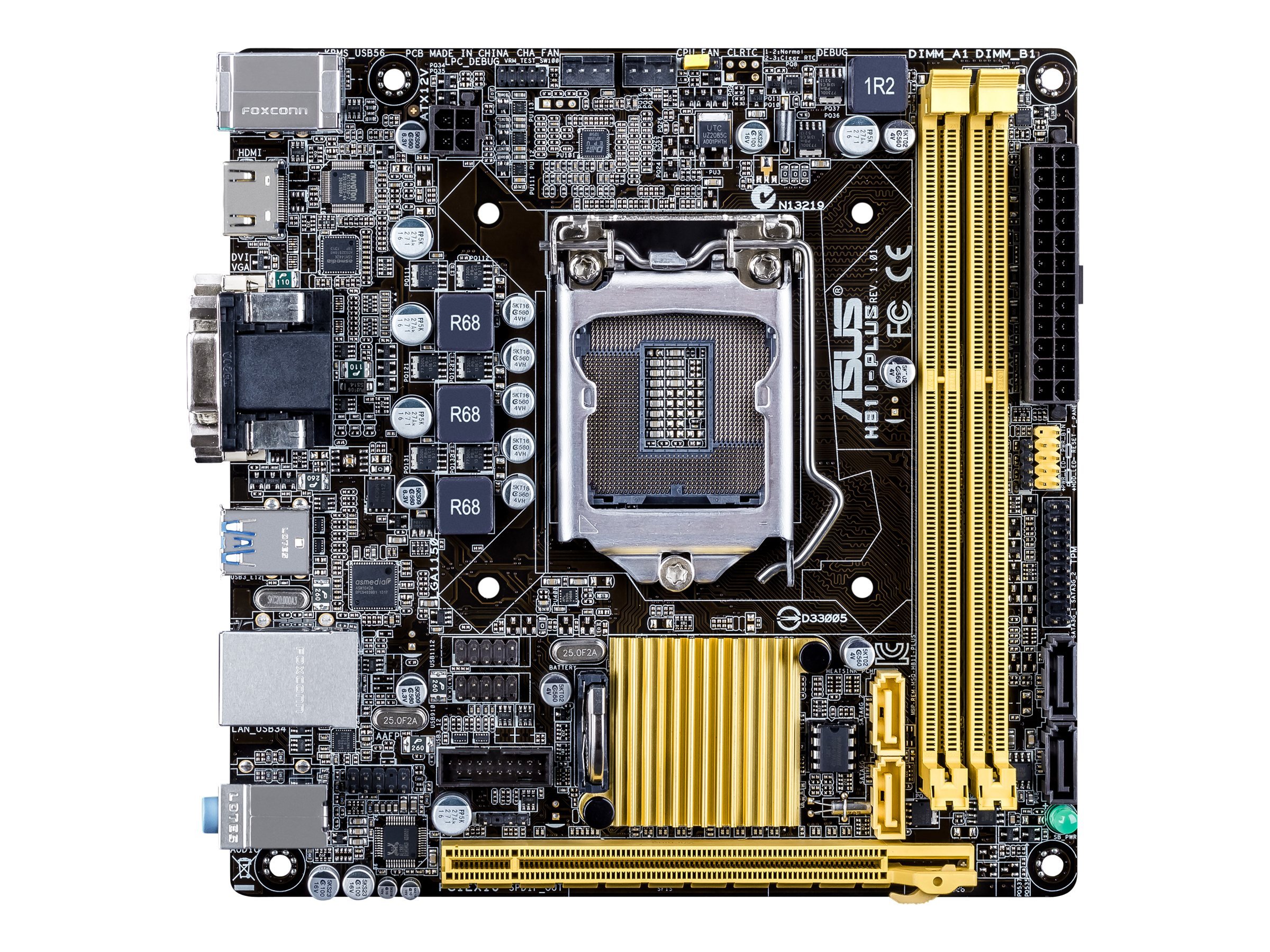 【メーカー名】ASUS【メーカー型番】【ブランド名】ASUS【商品説明】ASUSTeK Intel H81搭載 マザーボード LGA1150対応 H81I-PLUS【mini-ITX】・画像はイメージ写真ですので付属品など画像の通りではない...