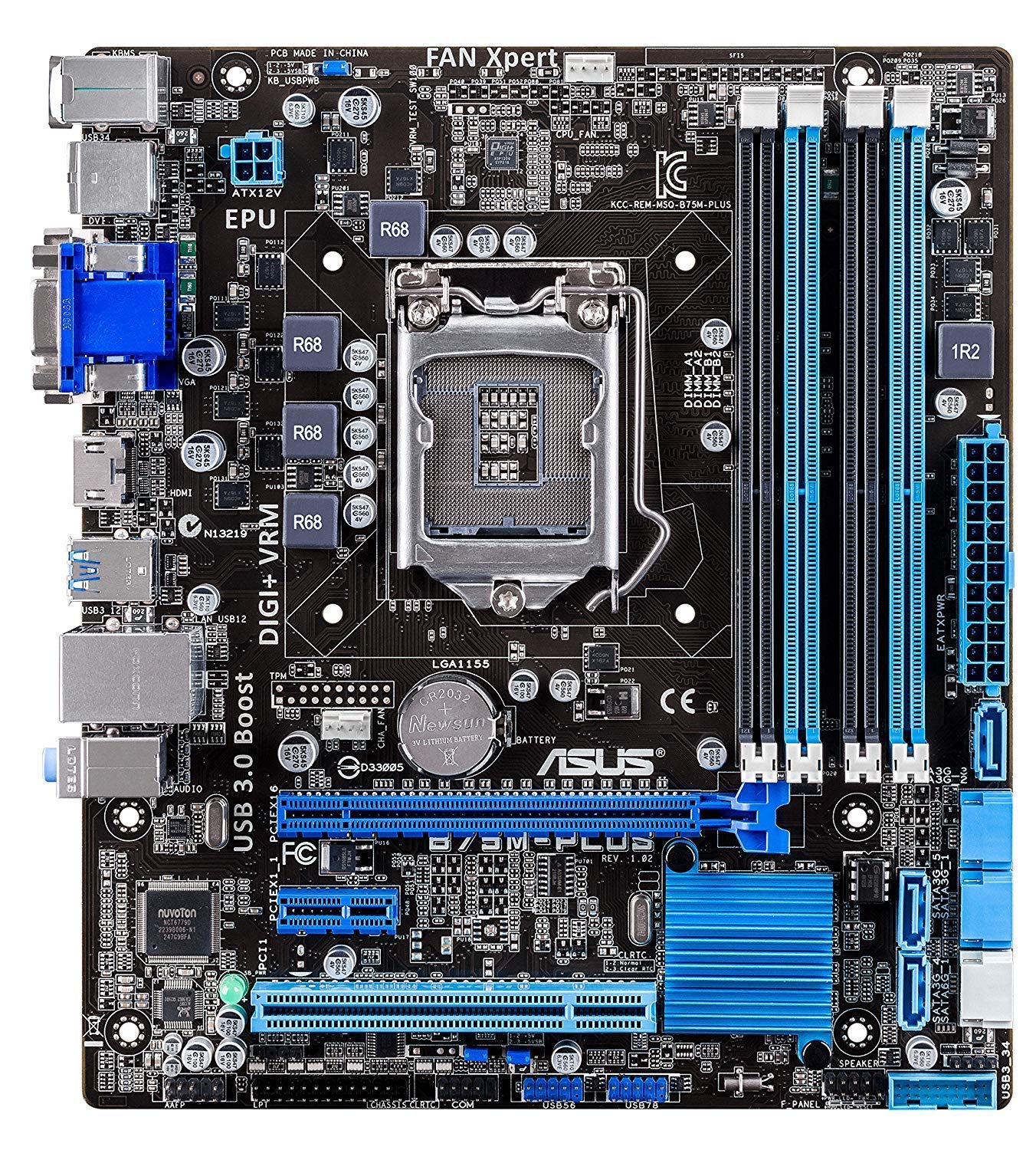 【メーカー名】ASUS【メーカー型番】【ブランド名】ASUS【商品説明】ASUS Intel B75 搭載 マザーボード LGA1155対応 B75M-PLUS HDMI / DVI-D / D-Sub15ピン 【 microATX 】・画...