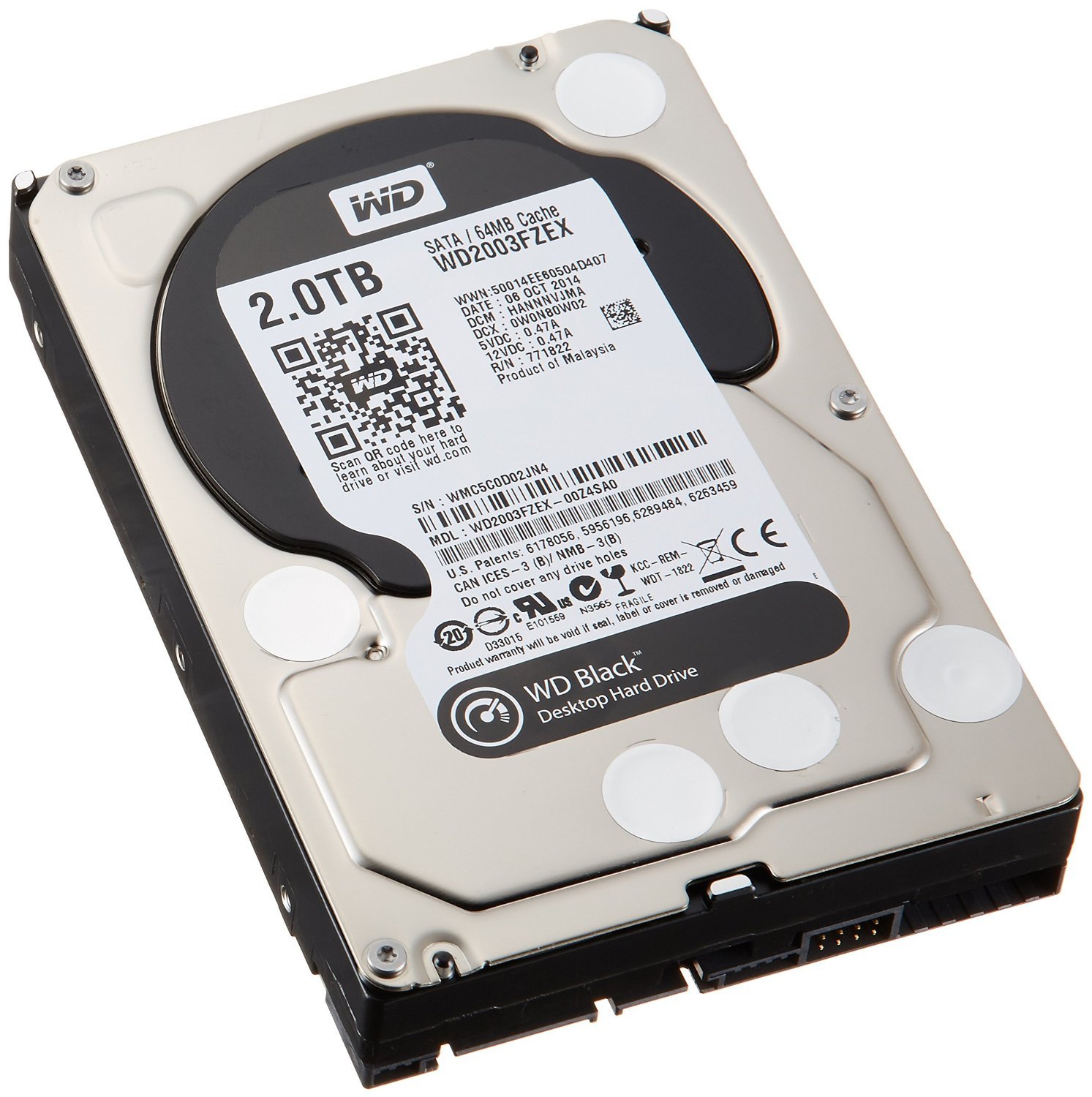 【メーカー名】Western Digital【メーカー型番】【ブランド名】Western Digital【商品説明】WD Black 2TB Performance Desktop Hard Drive: 3.5-inch SATA 6 G...