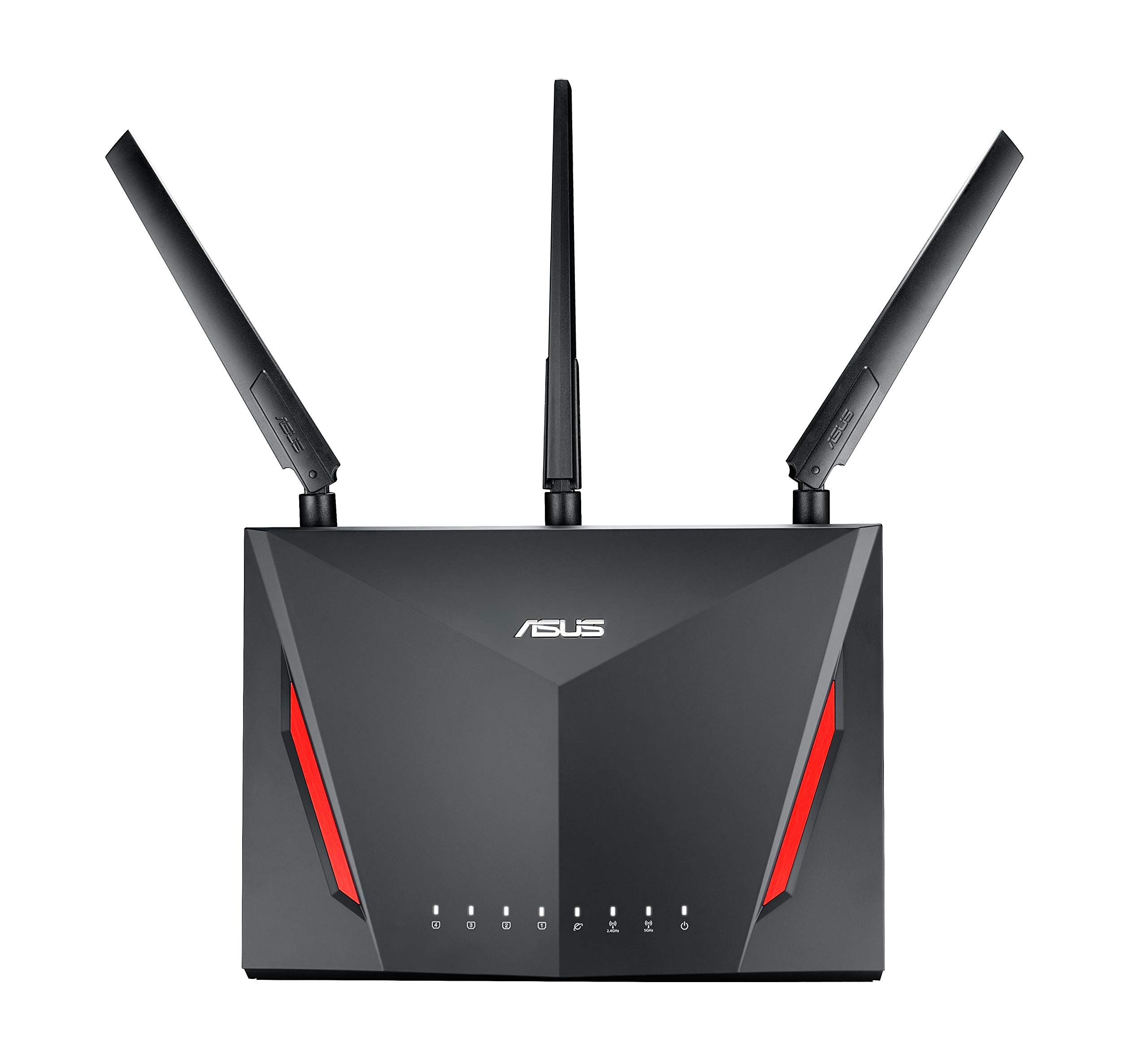 【メーカー名】ASUS【メーカー型番】【ブランド名】ASUS【商品説明】ASUS WiFi 無線 ゲーミングルーター 11ac AC2900 2167+750Mbps デュアルバンド RT-AC86U 【接続18台/3階建・4LDK ・PS...