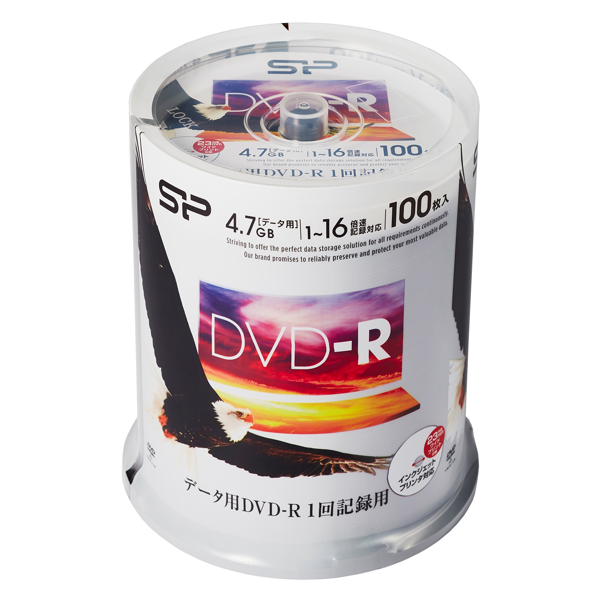 【メーカー名】シリコンパワー【メーカー型番】【ブランド名】SP Silicon Power【商品説明】シリコンパワー データ用DVD-R 4.7GB 1-16倍速対応 ホワイトワイドプリンタブル 100枚スピンドル SPDR47PWC100...