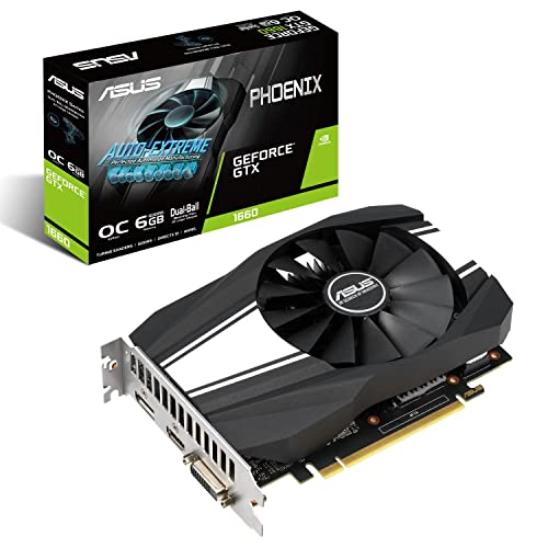 【メーカー名】【メーカー型番】【ブランド名】ASUS【商品説明】ASUSグラフィックカードPH-GTX1660-O6G（OC版、Nvidia GeForce GTX 1660、6GBメモリGDDR6）・画像はイメージ写真ですので付属品など画...