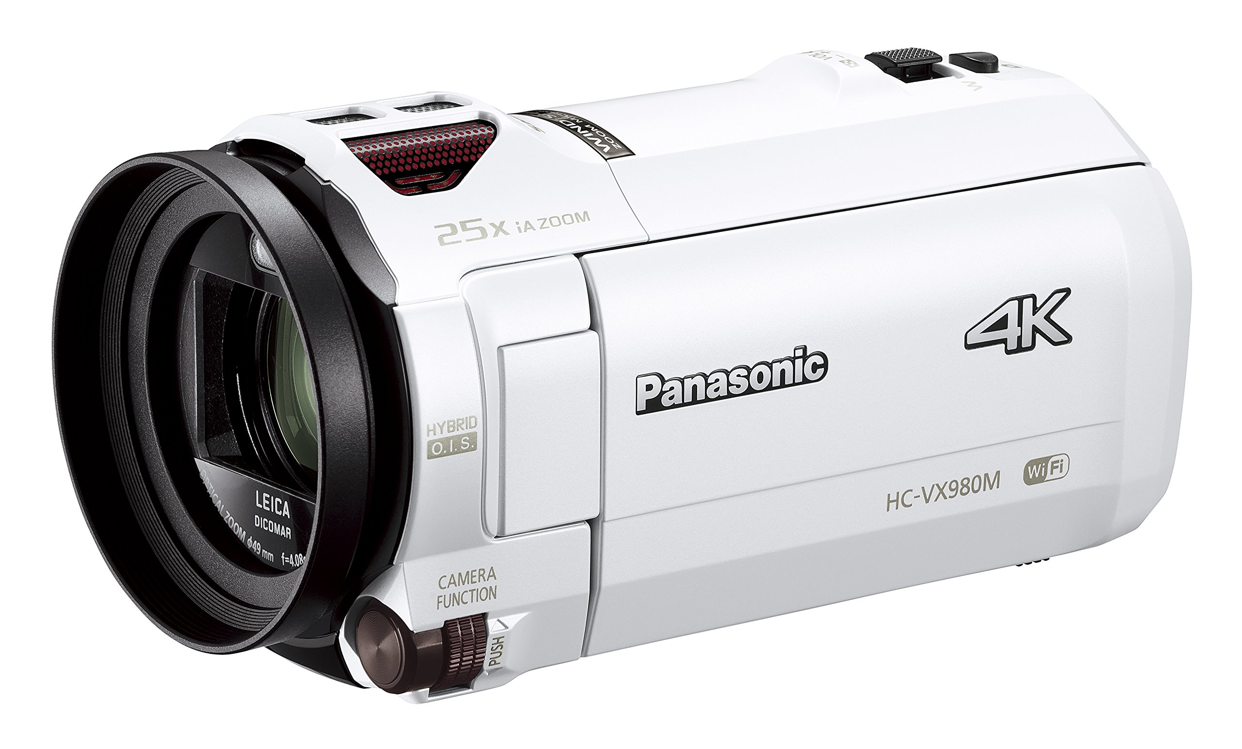 【メーカー名】パナソニック(Panasonic)【メーカー型番】【ブランド名】パナソニック(Panasonic)【商品説明】パナソニック デジタル4Kビデオカメラ VX980M 64GB あとから補正 ホワイト HC-VX980M-W・画像...