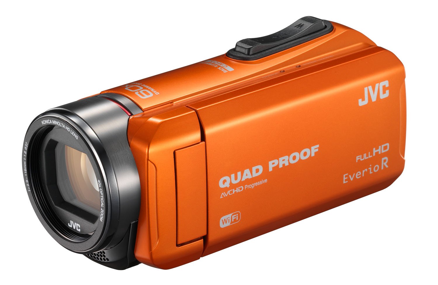 【メーカー名】JVCケンウッド【メーカー型番】【ブランド名】JVCケンウッド【商品説明】JVC ビデオカメラ Everio R 防水5m 防塵仕様 Wi-Fi対応 内蔵メモリー64GB オレンジ GZ-RX600-D・画像はイメージ写真です...
