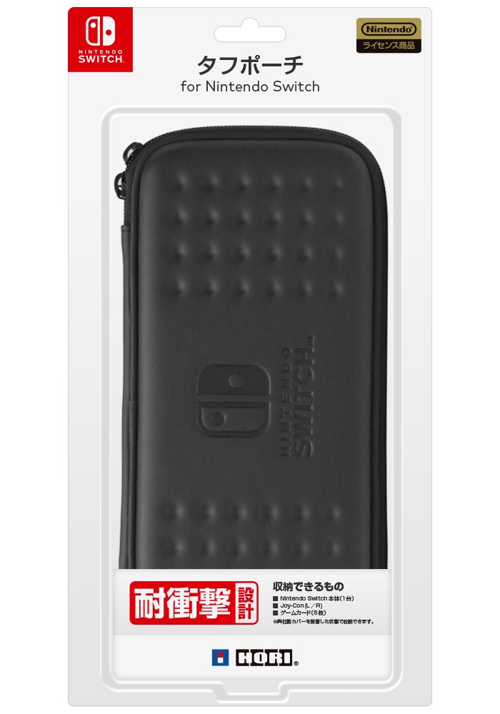 【メーカー名】ホリ【メーカー型番】【ブランド名】ホリ【商品説明】【Nintendo Switch対応】タフポーチ for Nintendo Switch ブラック×ブラック・画像はイメージ写真ですので付属品など画像の通りではないこともござい...