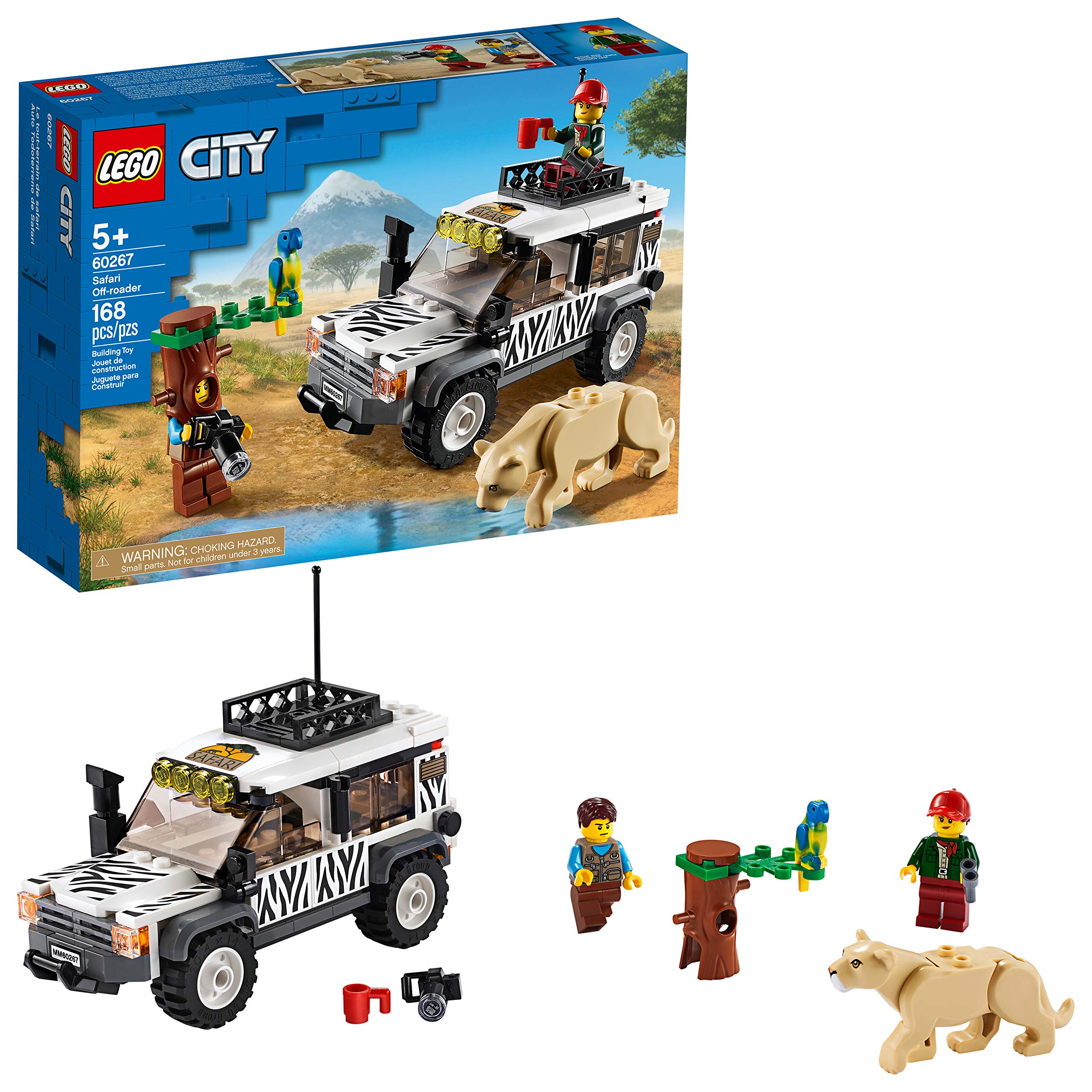 【メーカー名】レゴ(LEGO)【メーカー型番】【ブランド名】LEGO(レゴ)【商品説明】レゴ(LEGO) シティ サファリのオフローダー 60267・画像はイメージ写真ですので付属品など画像の通りではないこともございます。　付属品については...