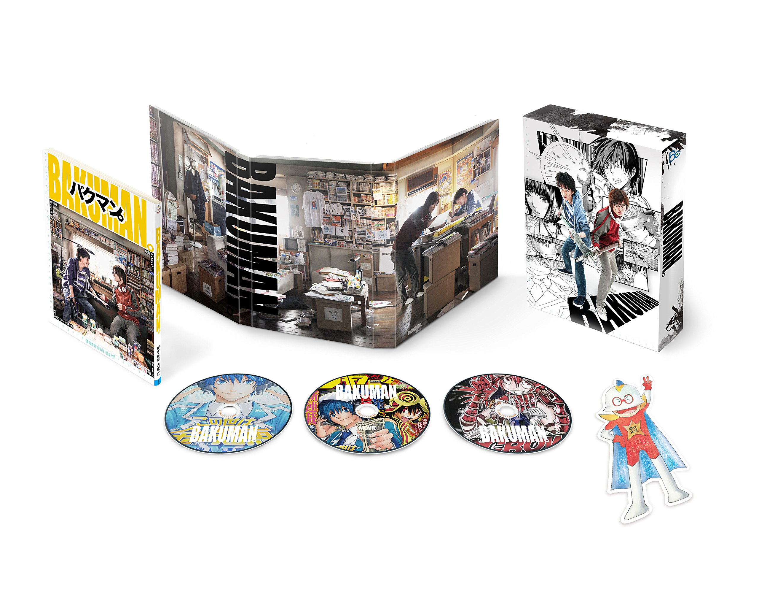 【メーカー名】東宝【メーカー型番】【ブランド名】東宝【商品説明】バクマン。DVD 豪華版・画像はイメージ写真ですので付属品など画像の通りではないこともございます。　付属品については商品タイトルに記載がない場合がありますので、　ご不明な場合は...