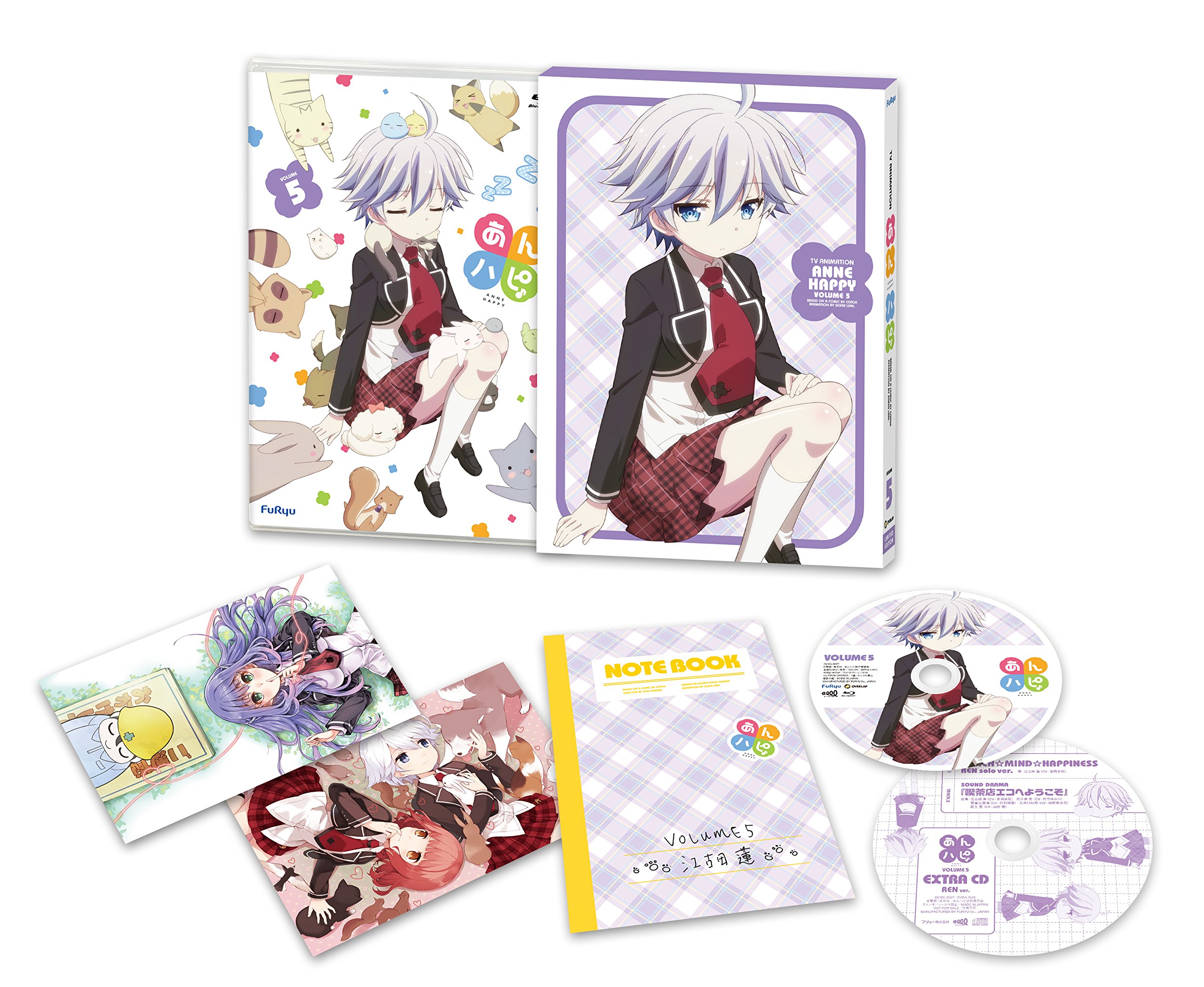 【メーカー名】オーバーラップ【メーカー型番】【ブランド名】【商品説明】あんハピ♪ 第5巻 [Blu-ray]・画像はイメージ写真ですので付属品など画像の通りではないこともございます。　付属品については商品タイトルに記載がない場合がありますの...