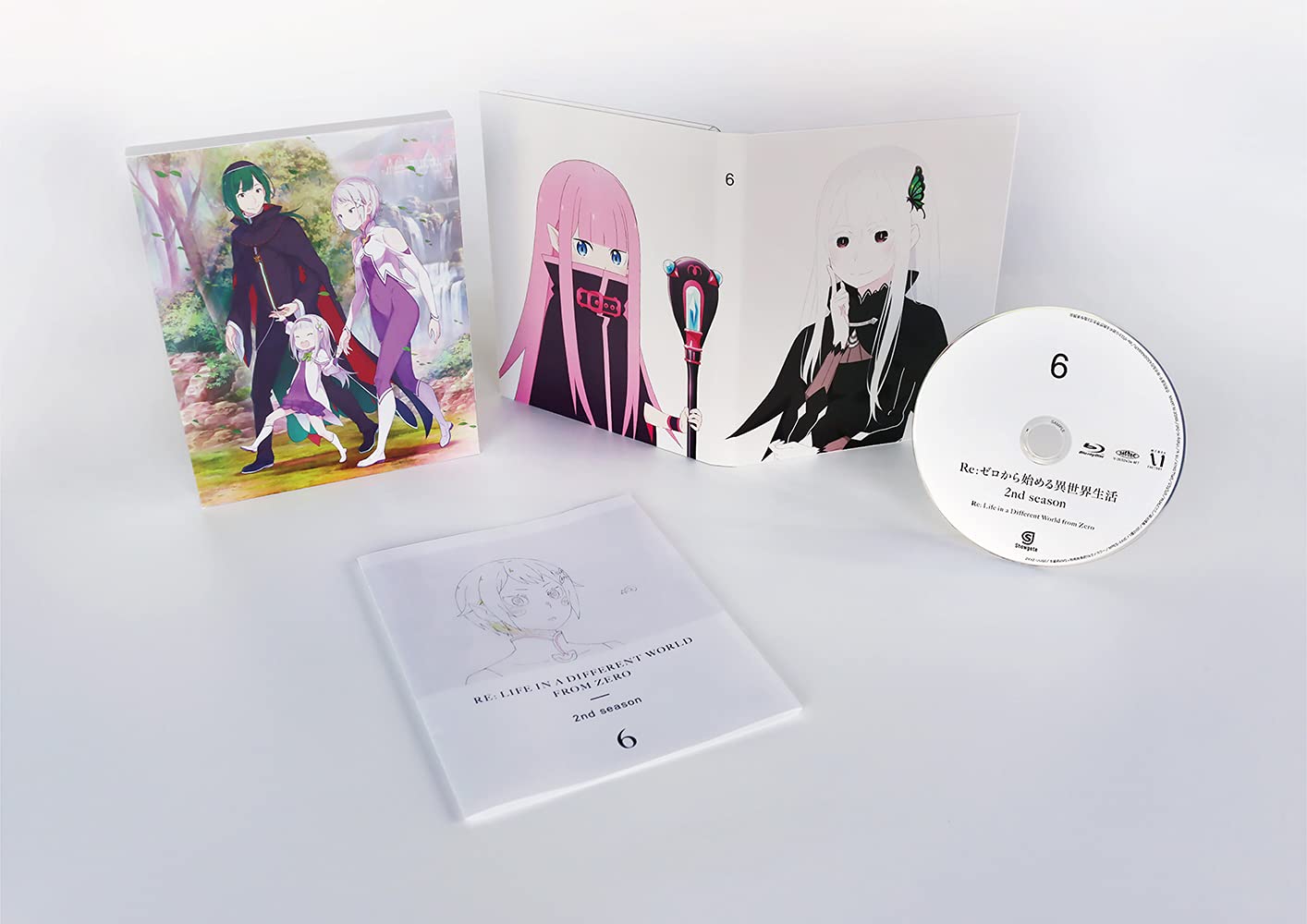 【メーカー名】KADOKAWA アニメーション【メーカー型番】【ブランド名】【商品説明】Re:ゼロから始める異世界生活 2nd season 6 [Blu-ray]・画像はイメージ写真ですので付属品など画像の通りではないこともございます。　...