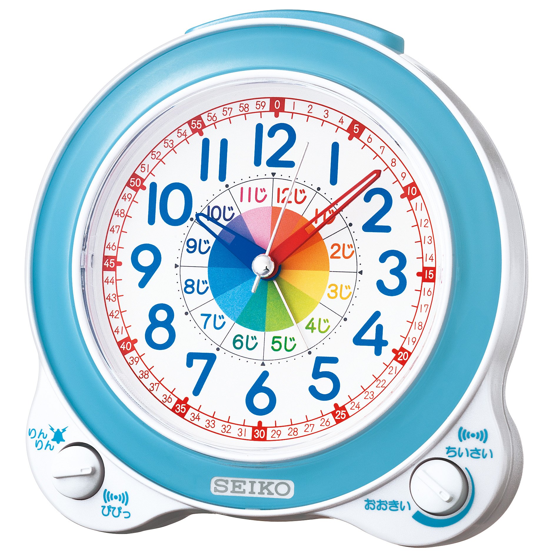 【メーカー名】セイコークロック(Seiko Clock)【メーカー型番】【ブランド名】Seiko【商品説明】セイコー クロック 目覚まし時計 知育 アナログ 青 KR887L SEIKO・画像はイメージ写真ですので付属品など画像の通りではな...