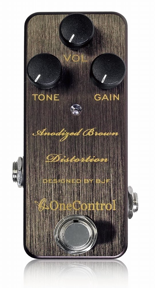 【メーカー名】One Control【メーカー型番】【ブランド名】One Control【商品説明】One Control Anodized Brown Distortion コンパクトエフェクター/ディストーション (ワンコントロール O...