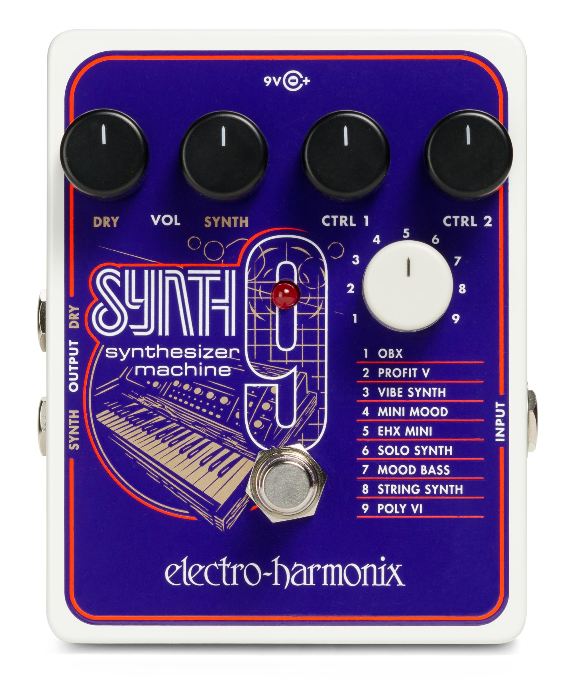 【メーカー名】ELECTRO-HARMONIX【メーカー型番】【ブランド名】Electro-Harmonix【商品説明】electro-harmonix エレクトロハーモニクス エフェクター シンセサイザーマシン SYNTH9 Synthe...