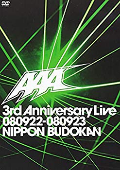 【商品名】AAA 3rd Anniversary Live 080922-080923 日本武道館(スペシャル盤) [DVD]【メーカー名】エイベックス・トラックス【メーカー型番】【ブランド名】エイベックストラックス【商品説明】AAA 3r...
