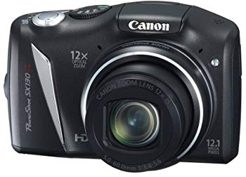 【中古 良品】Canon デジタルカメラ Powershot SX130IS ブラック PSSX130IS(BK) 1210万画素 光学12倍 光学28mm 3.0型液晶【メーカー名】キヤノン【メーカー型番】PSSX130IS【ブランド名】...
