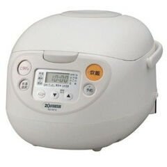 【中古品】ZOJIRUSHI マイコン炊飯ジャー極め炊き NS-WF18-WB ホワイト【メーカー名】象印(ZOJIRUSHI)【メーカー型番】NS-WF18-WB【ブランド名】象印マホービン(ZOJIRUSHI)【商品説明】ZOJIRUS...