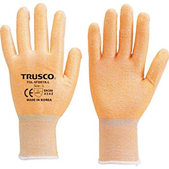 (中古品)TRUSCO 耐切創手袋 レベル3 蛍光オレンジ S TGL5F881KS【メーカー名】トラスコ中山(TRUSCO)【メーカー型番】TGL5F881KS【ブランド名】トラスコ中山(TRUSCO)【商品説明】TRUSCO 耐切創手袋...