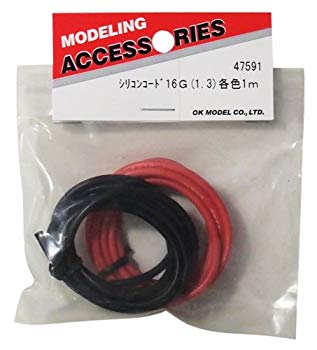 未使用、未開封品ですが弊社で一般の方から買取しました中古品です。一点物で売り切れ終了です。(中古品)OK模型 シリコンコード16G (1.3mm) 1m 47591【メーカー名】OK模型【メーカー型番】47591【ブランド名】OK模型(OK...