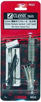 (中古品)ロクハン Zゲージ R022 55mmポイントレール 左分岐 1本入り (55mmカット済レール1本付き)【メーカー名】ロクハン(Rokuhan)【メーカー型番】R022【ブランド名】ロクハン(Rokuhan)【商品説明】ロクハン...