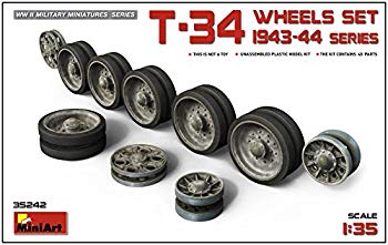 ミニアート 1/35 T-34ホイールセット 1943-44年生産シリーズ プラモデル用パーツ MA35242【メーカー名】ミニアート【メーカー型番】35242【ブランド名】ミニアート(Miniart)【商品説明】ミニアート 1/35 T-...