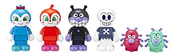 【状態　非常に良い】BlockLabo アンパンマン ブロックといっしょに遊べるばいきんまんとなかまたちブロックドールセット【メーカー名】バンダイ(BANDAI)【メーカー型番】-【ブランド名】バンダイ(BANDAI)【商品説明】Block...