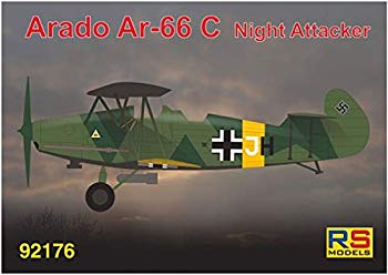 【状態　非常に良い】RSモデル 1/72 アラド 66C 夜間攻撃機 92176 プラモデル【メーカー名】RSモデル【メーカー型番】92176【ブランド名】RSモデル【商品説明】RSモデル 1/72 アラド 66C 夜間攻撃機 92176 ...