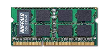 (中古品)BUFFALO PC3-10600(DDR3-1333)対応 204Pin用 DDR3 SDRAM S.O.DIMM4GB D3N1333-4G【メーカー名】バッファロー【メーカー型番】D3N1333-4G【ブランド名】バッファロ...