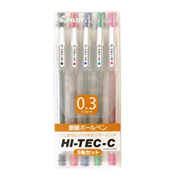 【状態　非常に良い】(中古品)パイロット ハイテクC・0.3・5色セット LH-100C3-5C【メーカー名】PILOT【メーカー型番】LH-100C3-5C【ブランド名】PILOT【商品説明】パイロット ハイテクC・0.3・5色セット L...