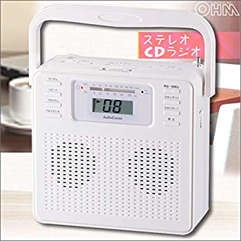 (中古品)OHM ステレオCDラジオ 400H 白 RCR-400H-W【メーカー名】オーム電機【メーカー型番】RCR-400H-W【ブランド名】オーム電機【商品説明】OHM ステレオCDラジオ 400H 白 RCR-400H-W電源:専用...